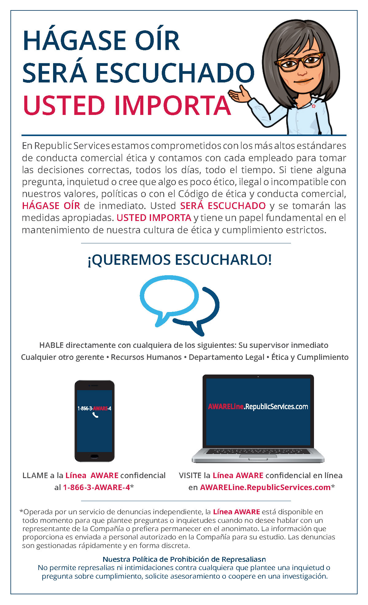 SPEAK UP, BE HEARD, YOU MATTER | Blue Nation Online