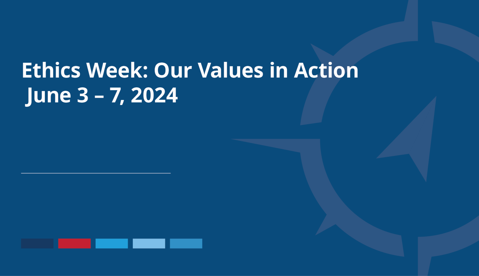 “Our Values in Action” Ethics Week Prize Winners! | Blue Nation Online