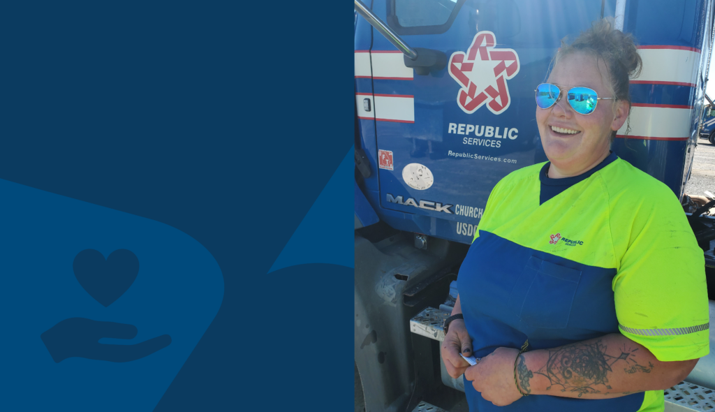 Large Container Driver Hollie B. Recognized for Going Above and Beyond ...