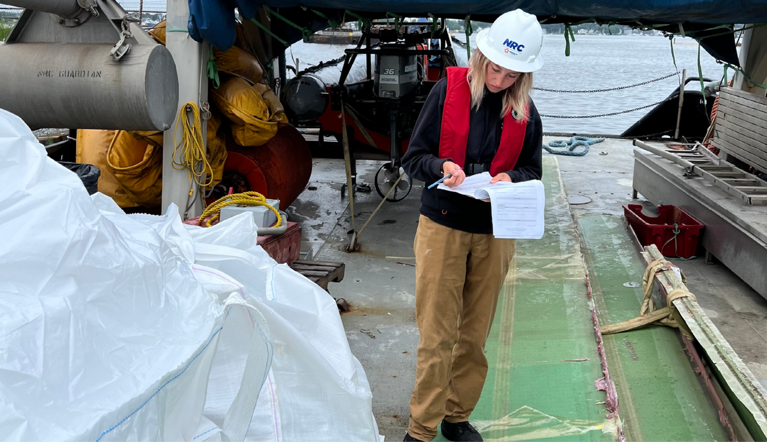 A Day in the Life of Carlie E., Assistant Captain of the Lynne Frink ...